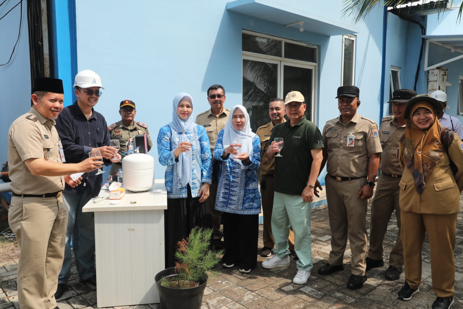 Bupati Dorong Pemenuhan Air Minum Layak, Uji Coba Digelar di Pulau Panggang – Berita Pulau Seribu
